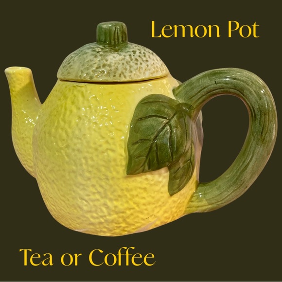 Vintage | Kitchen | Vintage Lemon Pot Made In Taiwan Tea Or Coffee No ...